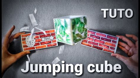 Tuto How To Make A Jumping Cube YouTube