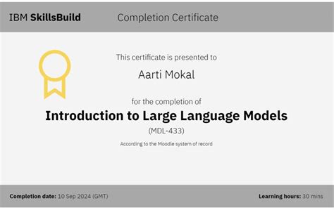 Aarti Mokal On Linkedin Ibmcourse Learningjourney Professionalgrowth Skillbuilding Thankful