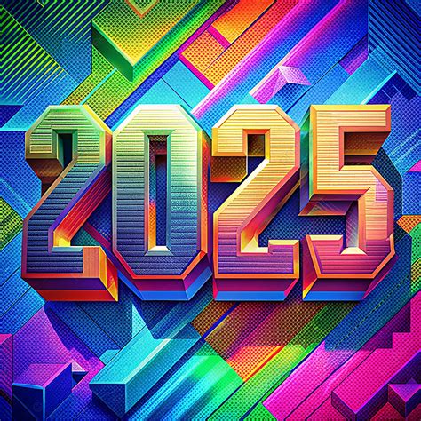 ピクセル化 2025 テキスト効果 2025年 新年 まつり背景壁紙画像素材無料ダウンロード Pngtree