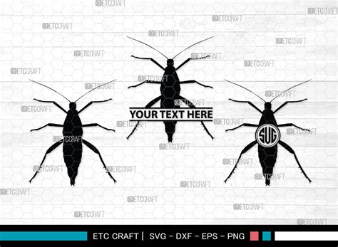 Grasshopper Monogram Grasshopper Svg Graphic By Pixel Elites