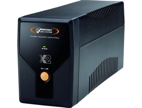 Onduleur Infosec R2 X2 Lcd Touch 1000 Iec Infosec 3700085660386