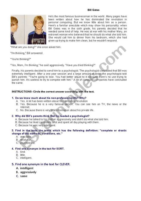 Kinder ESL Worksheet By Monejoss