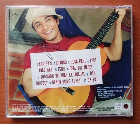 Ali Zafar Huqa Pani Audio Cds World