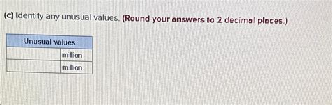Section Exercise 3 8 Static The Table Shows The Chegg Com