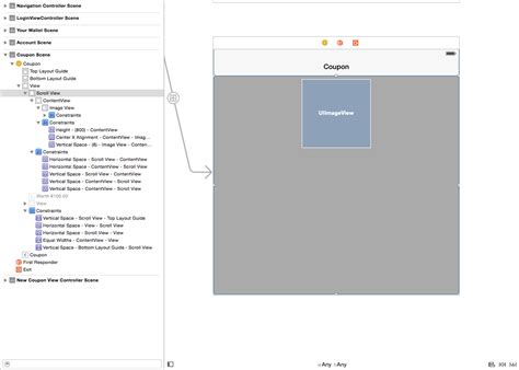 Ios Gap Between Main View And Scroll View Using Auto Layout In