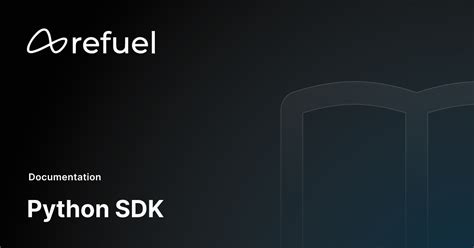Python SDK - Refuel.ai