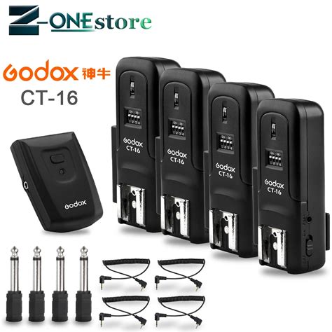 New Godox CT 16 16 Channels Wireless Radio Flash Trigger Transmitter