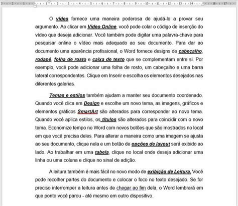 Selecionar texto formatação semelhante no word 365