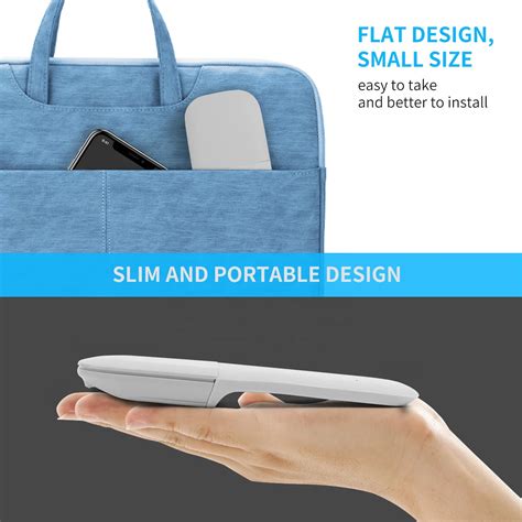 Foldable Mouse Arc Mouse Folding Bt Touch Mice Wireless Mouse Foldable