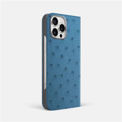 Folio Case For Iphone 16 Pro Max In Ostrich Labodet