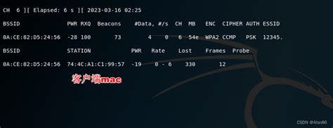 无线安全检查方法 fixed channel wlan0mon 6是什么意思 CSDN博客