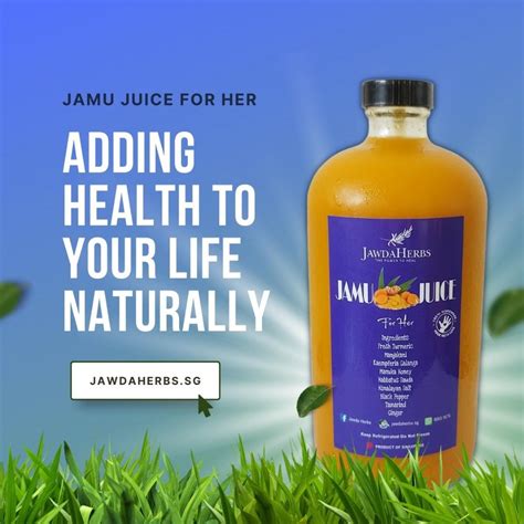 Jamu Asam Kunyit Jamu Juice For Her 1l Glass Bottle Health
