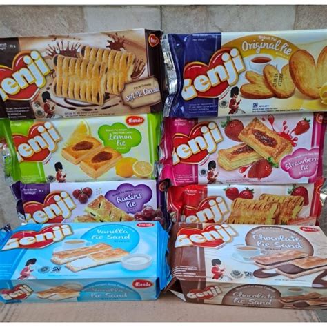Jual Monde Genji Pie Soft Pie Gr N Gr Sand Pie Gr All Variant Shopee Indonesia