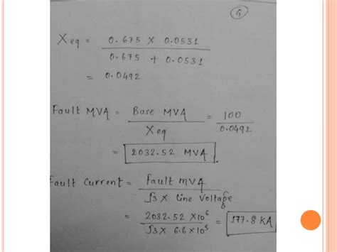 Fault Level Calculation Pptx Computer Networking Computing