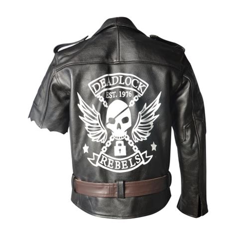 Overwatch Jesse Mccree Deadlock Leather Jacket