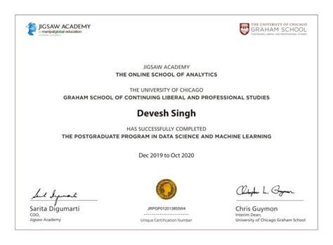 Devesh Singh On Linkedin Datascience Machinelearning Education