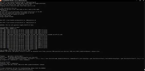 Error With Gmx Mdrun Deffnm Md 0 10 V Nb Gpu User Discussions
