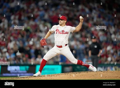 Philadelphia Phillies Tanner Banks Plays During A Baseball Game