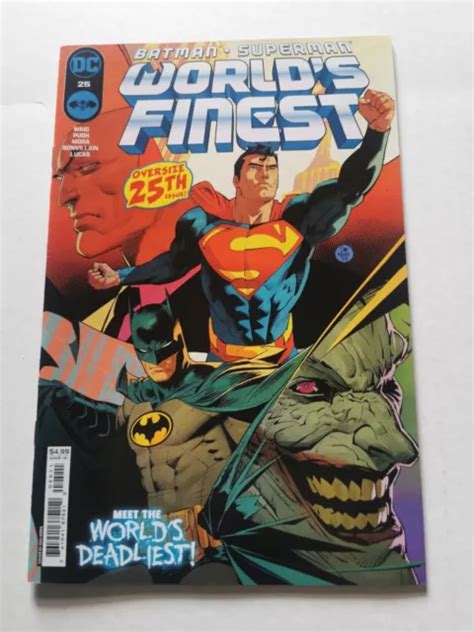 Batman Superman Worlds Finest 25 Nm 2024 Dan Mora Variant Cover A