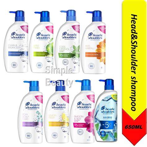 Head And Shoulders Anti Dandruff Shampoo 650ml Lazada Singapore