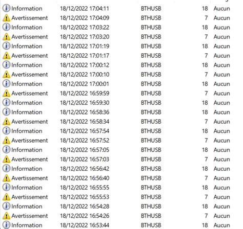 Was Wondering Why My Laptops Bluetooth Crash And Get All Theses Errors