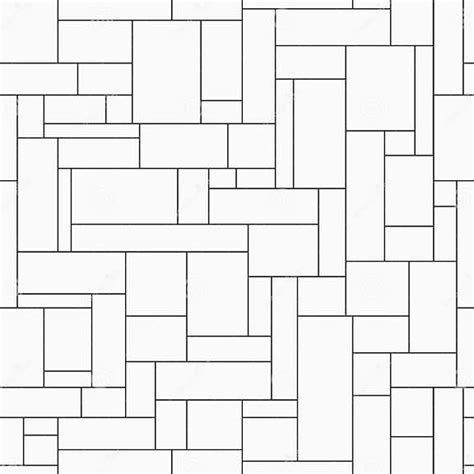 abstract seamless linear geometric pattern repeating black squares and
