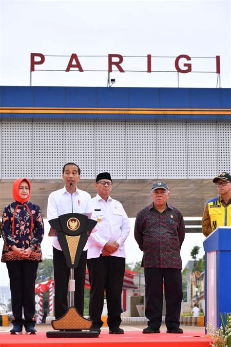 FOTO Presiden Resmikan Pengoperasian Jalan Tol Kunciran Serpong