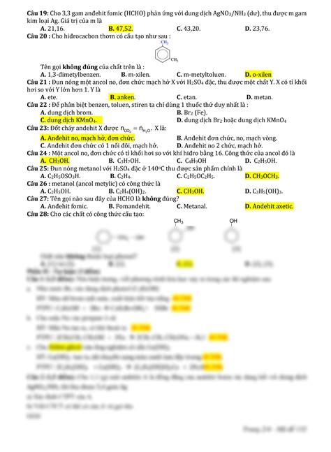 Sử dụng andehit với KMnO4 Các phản ứng và ứng dụng hiệu quả