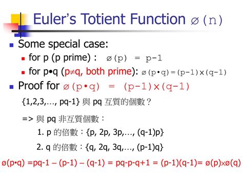 PPT Chap 8 9 Introduction To Number Theory And RSA Algorithm