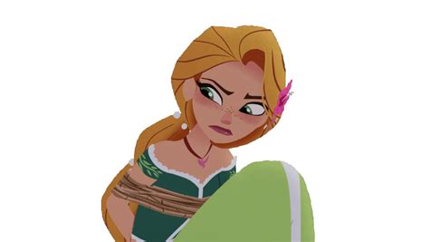 Rapunzel Tied Up Render 3 By Adamhatson On Deviantart