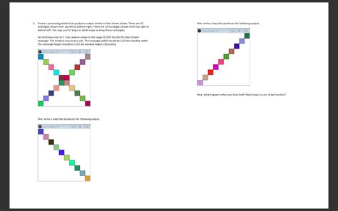 Hint Write A Loop That Produces The Following Chegg Com