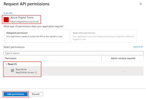 Create An App Registration With Azure Digital Twins Access Azure