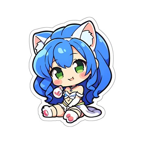 Felicia Kawaii Cutie Chibi Sticker Etsy