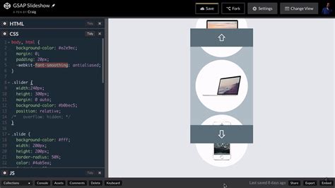3 Greensock Projects Practical Animation With Gsap A Note On Slide