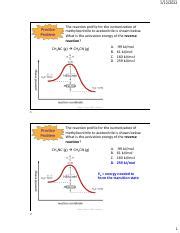 CHEM 112B L2 Rate Laws Notes Pdf 1 12 2022 The Reaction Profile