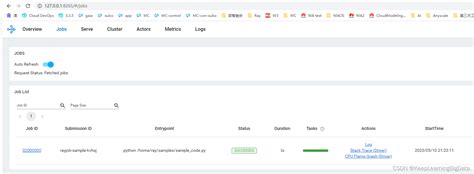 基于kuberay提交rayjob csdn博客