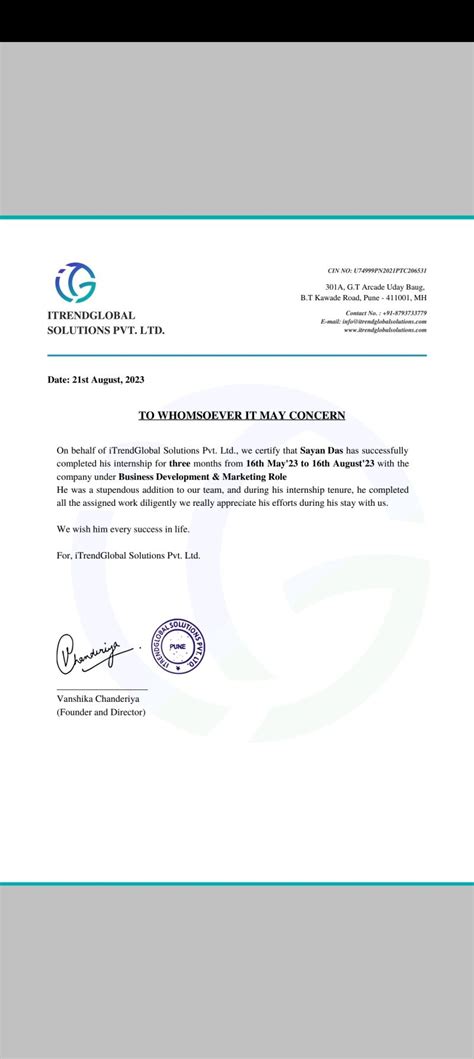 sayan das on linkedin i am excited to share that i have successfully completed my internship at…