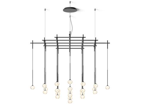 Vibia Algorithm 63 25 Light Graphite Gray Linear Pendant Vib086518