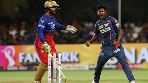 Ipl 2024 હોમ ગ્રાઉન્ડમાં Rcbની બીજી હાર લખનૌની આ સિઝનમાં બીજી જીત