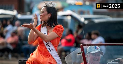 An Unlikely Provocateur Miss Texas Takes On The States Gop Leaders