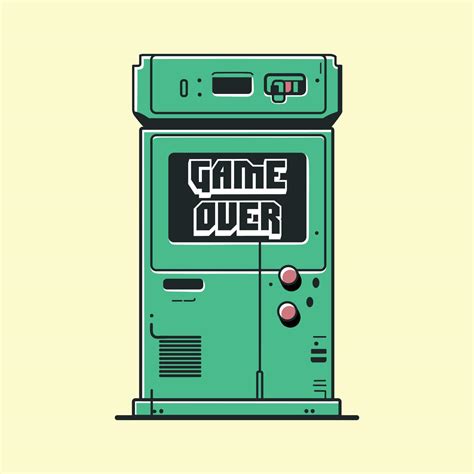 Arcade Machine Game Machine Vector 21007887 Vector Art At Vecteezy