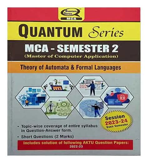Quantum Series Theory Of Automata And Formal Languages Mca