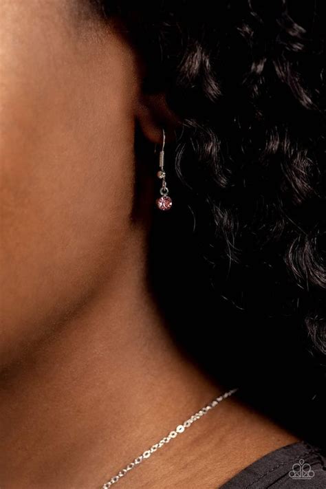Paparazzi Necklace ~ Flourishing Faith Pink Paparazzi Jewelry