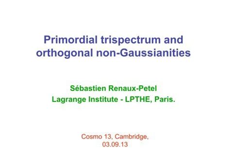 Primordial Trispectrum And Orthogonal Non Gaussianities