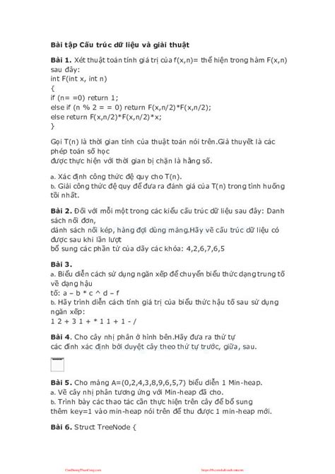 Pdf Cấu Trúc Dữ Liệu Và Giải Thuật Đh Bách Khoa Hn Nguyễn Khánh