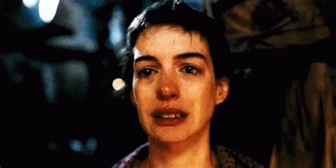 Anne Hathaway Crying Gif