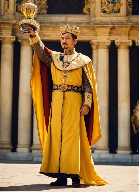 Lexica A King Wearing Full King Clothes With The Head Of A Lion
