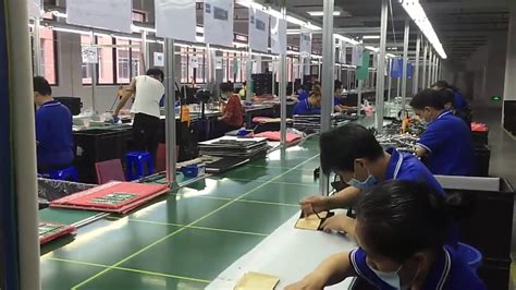 Factory Manufactured Box Assembly Line With Working Table Buy Led