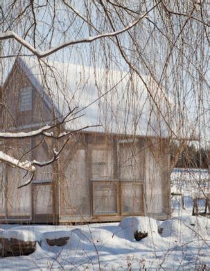 White Oak Timber Frame Greenhouse