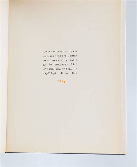 SAINT EXUPERY Le Petit Prince Edition Originale Edition Originale